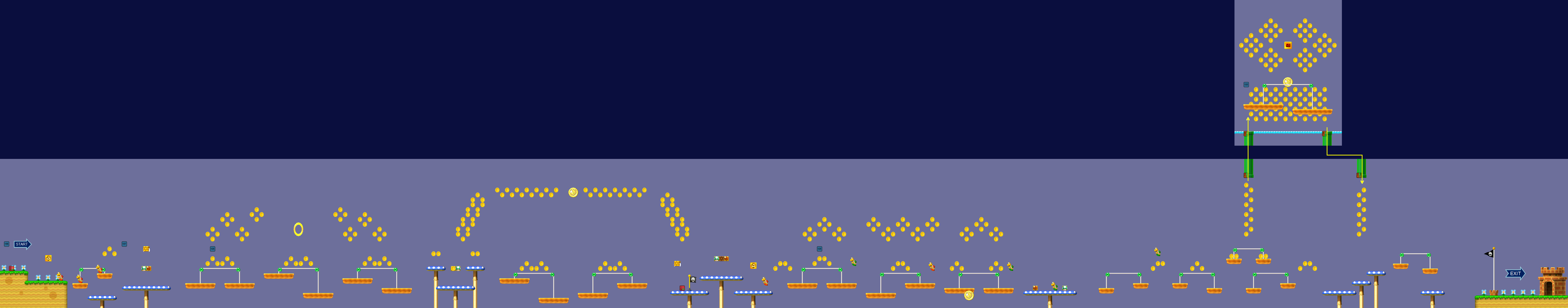 File:NSMB2 map 95.png - Super Mario Wiki, the Mario encyclopedia