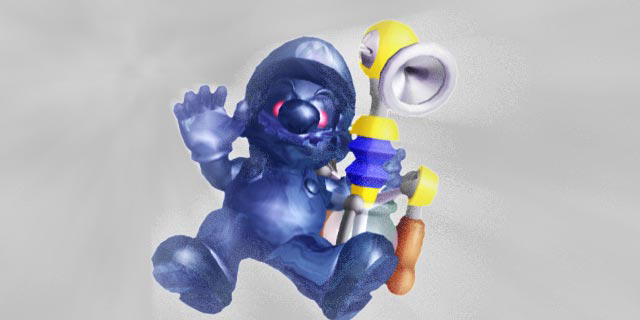 File:SMS Shadow Mario Takes FLUDD.png - Super Mario Wiki, the Mario ...