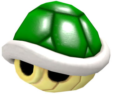 File:MK8 Green Shell Model.png - Super Mario Wiki, the Mario encyclopedia