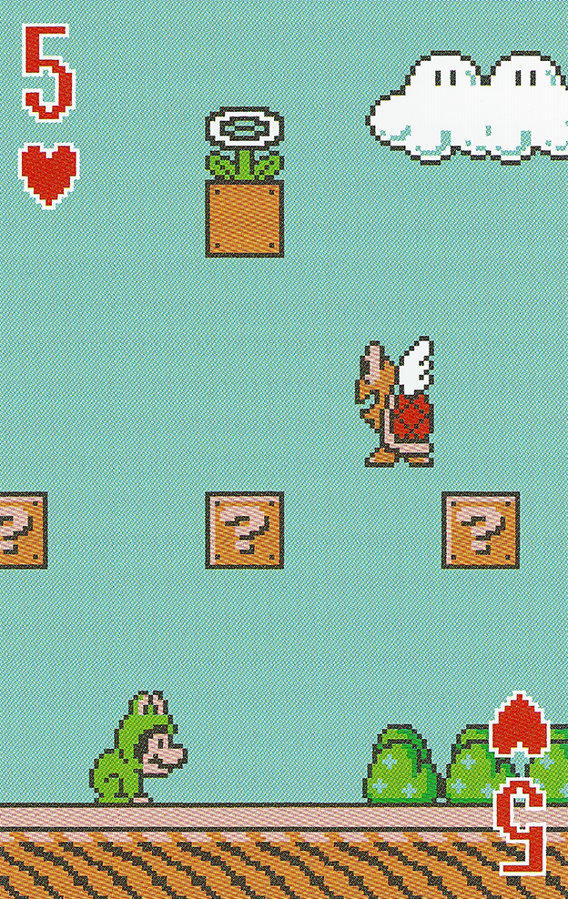 File:NAP-04 Hearts 5.png - Super Mario Wiki, the Mario encyclopedia