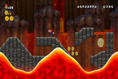 File:NSMBW W8-3 3rd Star Coin.jpg - Super Mario Wiki, the Mario ...