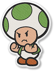 File:PMTOK Green Toad Artwork.png - Super Mario Wiki, the Mario ...