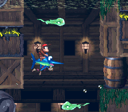 File:Lockjaw's Locker DKC2 Flotsams.png - Super Mario Wiki, the Mario ...
