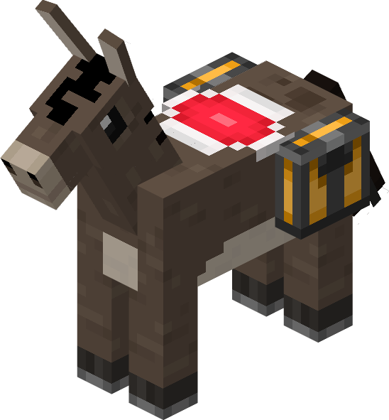 File:Minecraft Mario Mash-Up Donkey Saddled Chest Render.png - Super ...