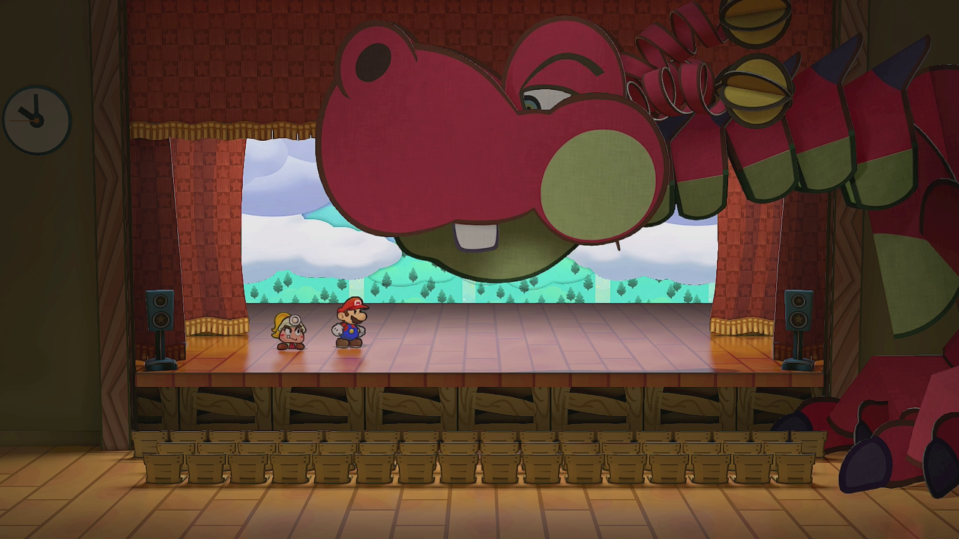 File:TTYDNS Hooktail Empty Audience.png - Super Mario Wiki, the Mario ...