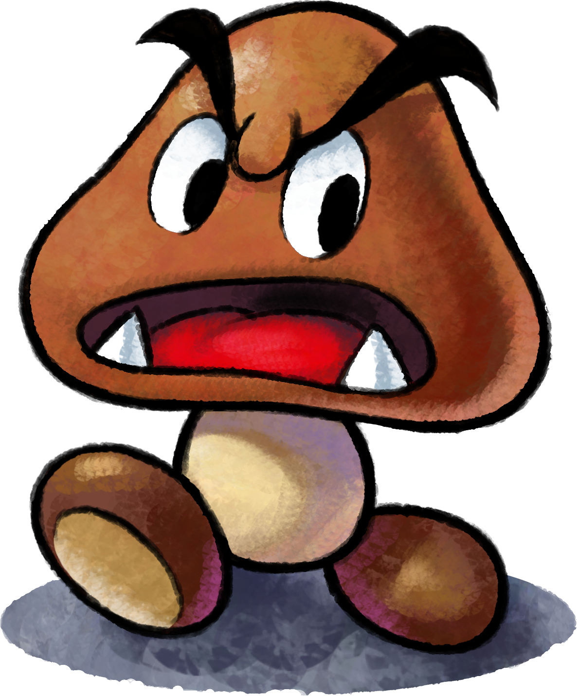 File:M&LPJ Goomba Artwork 2.png - Super Mario Wiki, the Mario encyclopedia