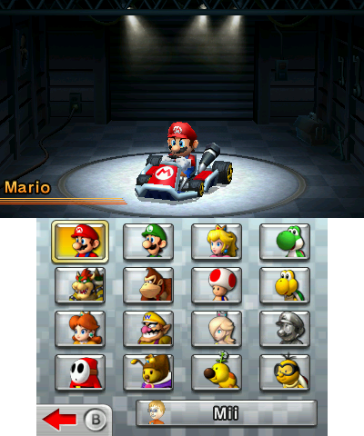 File:Mario Kart 7 Character Select Screen.png - Super Mario Wiki, the ...