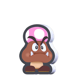 File:Standee Goomba Toadette.png - Super Mario Wiki, the Mario encyclopedia
