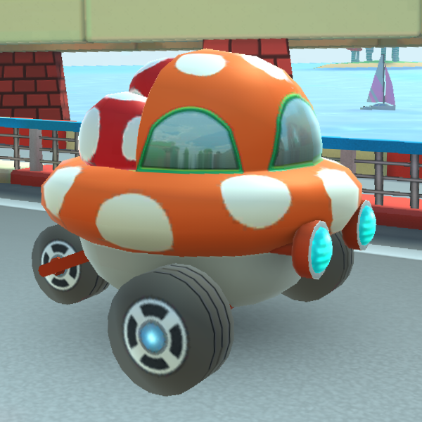 File:MKT Mushroom car.png - Super Mario Wiki, the Mario encyclopedia