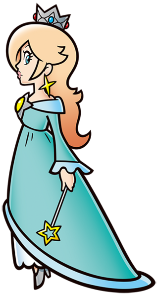 File:Rosalina in profile 2D artwork.png - Super Mario Wiki, the Mario ...