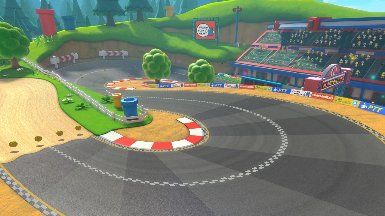 File:MK8D DS Mario Circuit Scene 4.jpg - Super Mario Wiki, the Mario ...