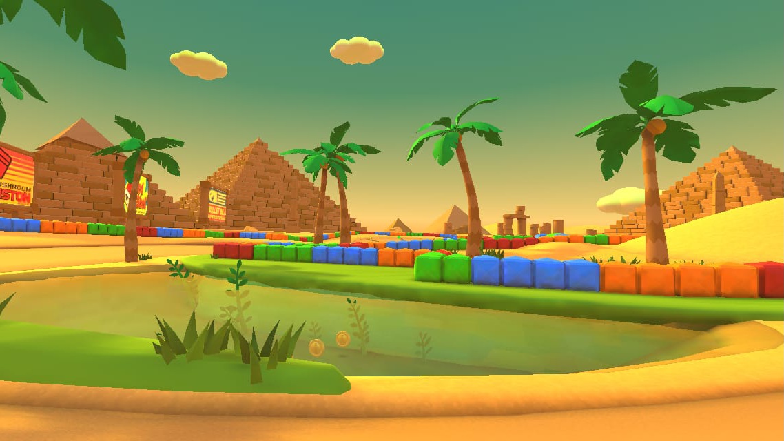 File:MKT GBA Yoshi Desert Oasis.jpg - Super Mario Wiki, the Mario ...