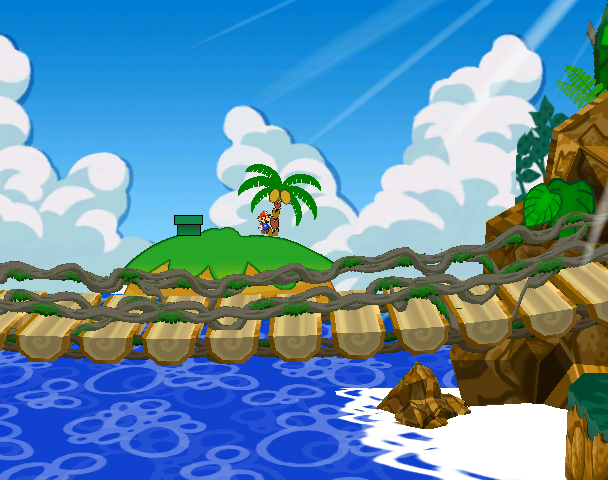 File:Keelhaul Key (2 Coconuts).png - Super Mario Wiki, the Mario ...