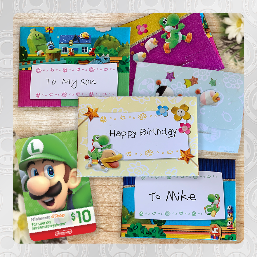 File:My Nintendo YCW eShop envelopes.jpg - Super Mario Wiki, the Mario ...