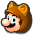 File:MK8DX Tanooki Mario Icon.png - Super Mario Wiki, the Mario ...