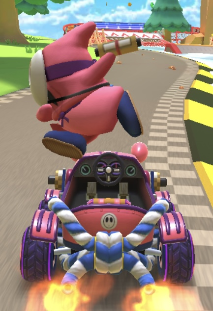 File:MKT Pink Shy Guy Ninja Trick2.png - Super Mario Wiki, the Mario ...