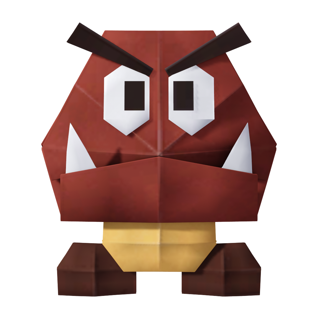 File:PMTOK Goomba Render.png - Super Mario Wiki, the Mario encyclopedia