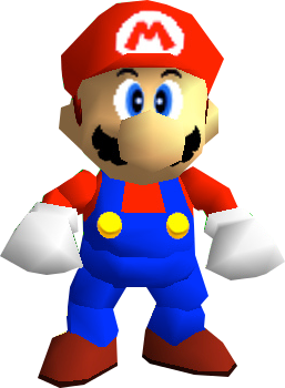 File:SM64 Asset Model Mario.png - Super Mario Wiki, the Mario encyclopedia