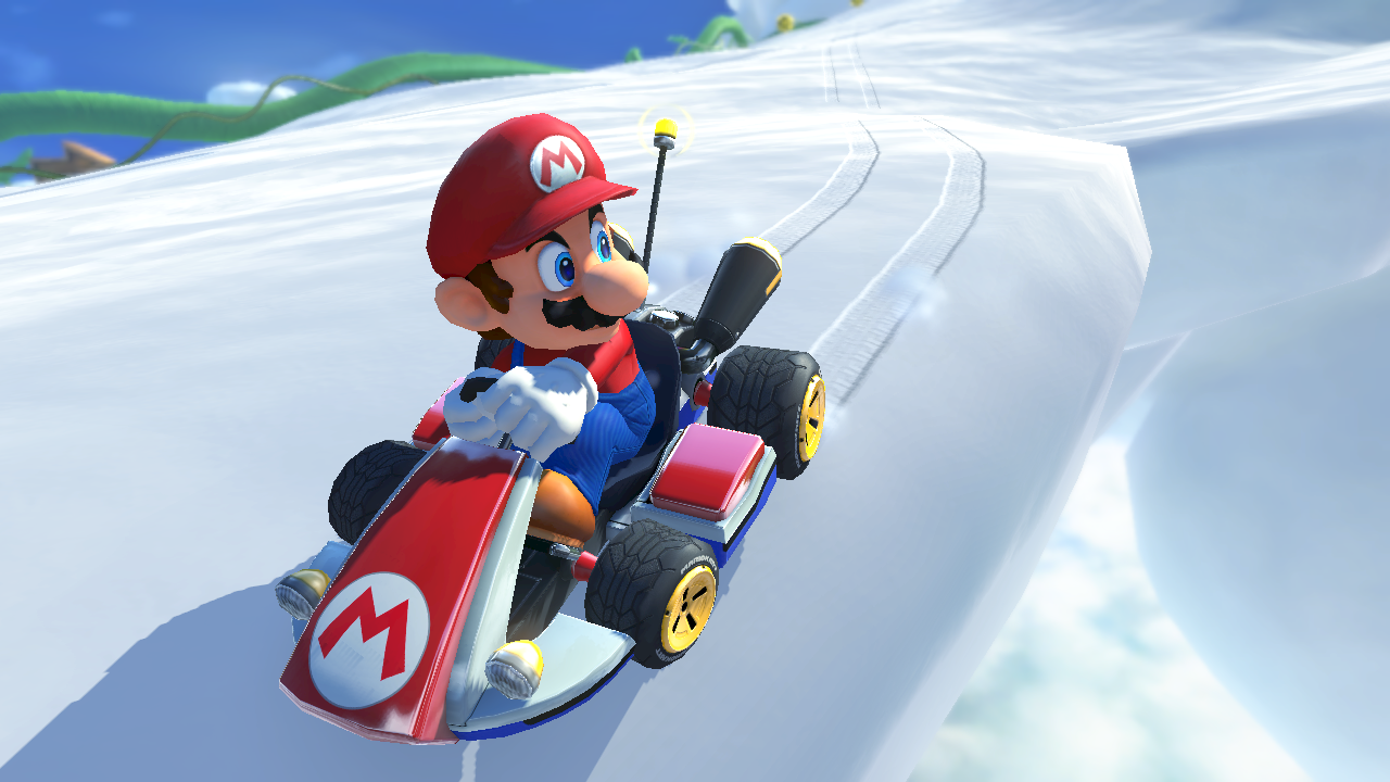 File:MK8D Mario Using Smart Steering.png - Super Mario Wiki, the Mario ...
