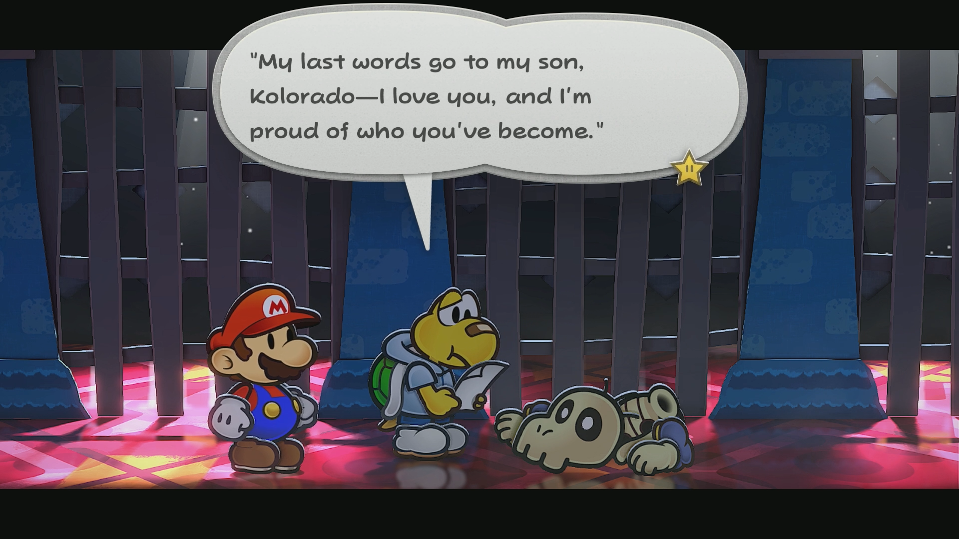 File:TTYDNS Koops Reading Letter.png - Super Mario Wiki, the Mario ...