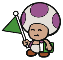 File:PMCS Guide Toad purple.png - Super Mario Wiki, the Mario encyclopedia
