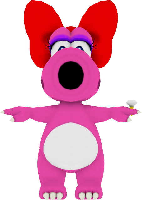 File:Birdo MP8 Model.png - Super Mario Wiki, the Mario encyclopedia