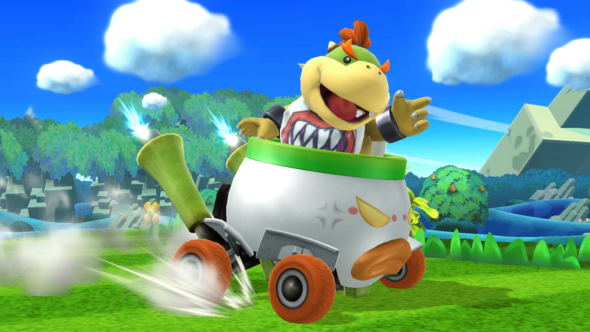 File:Bowser Jr. Clown Kart Dash Wii U.jpg - Super Mario Wiki, the Mario ...
