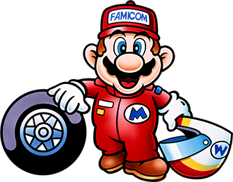 File:F1 race mario holds.png - Super Mario Wiki, the Mario encyclopedia