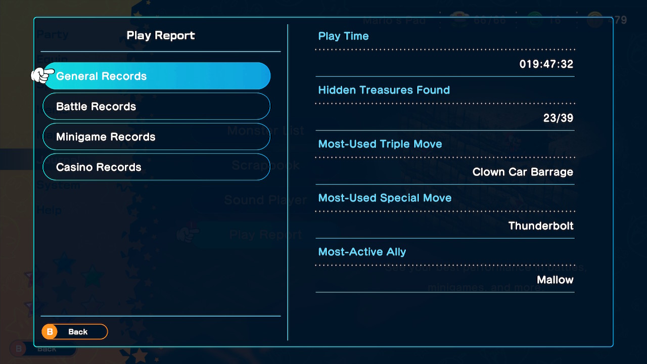 File:Play Report General Records.jpg - Super Mario Wiki, the Mario ...