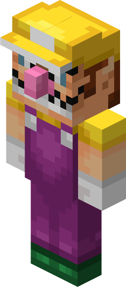File:Minecraft Mario Mash-Up Wario.png - Super Mario Wiki, the Mario ...