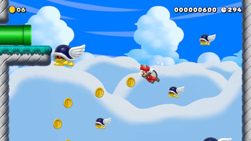 File:SMM2 Flying Squirrel Mario Fly.jpg - Super Mario Wiki, the Mario ...