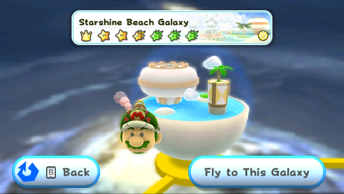 Starshine Beach Galaxy - Super Mario Wiki, the Mario encyclopedia