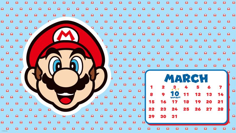 File:My Nintendo Mario Day 2020 calendar desktop.jpg - Super Mario Wiki ...