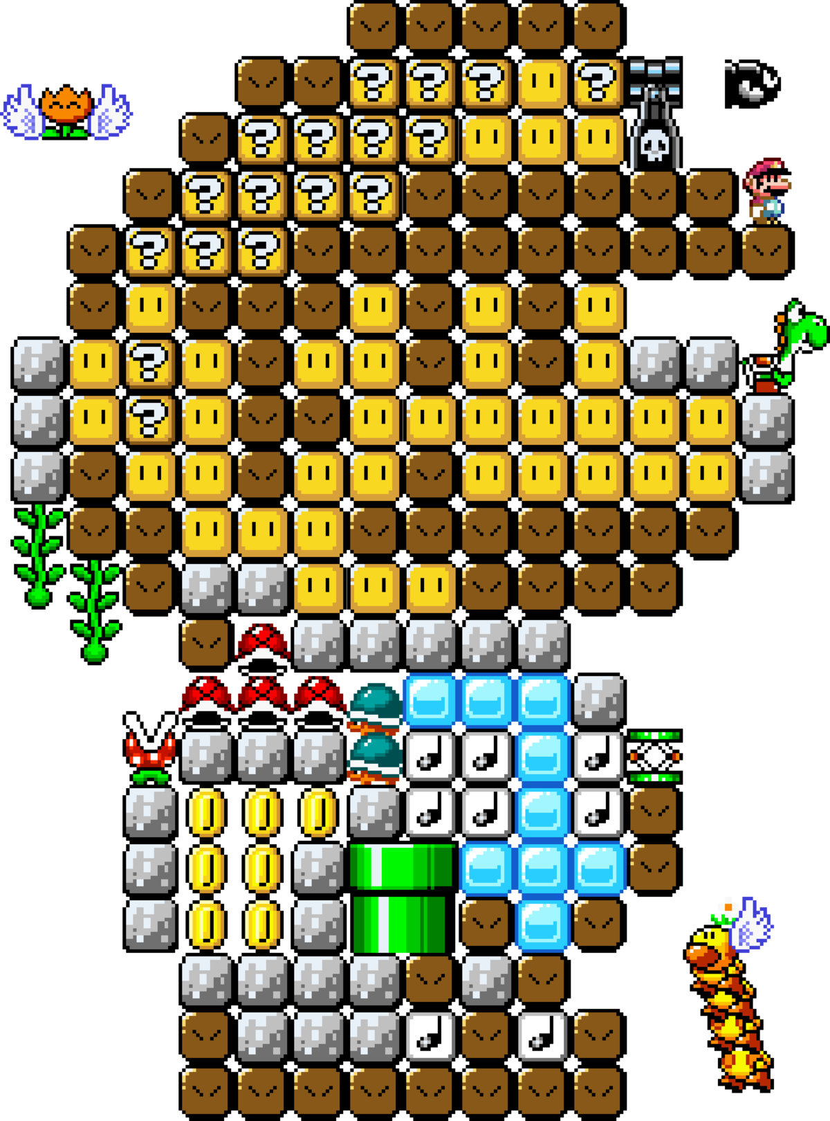 Mario Block Sprite