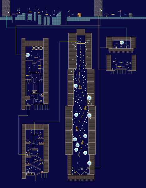File:NSMBW World 7-GH Map.png - Super Mario Wiki, the Mario encyclopedia