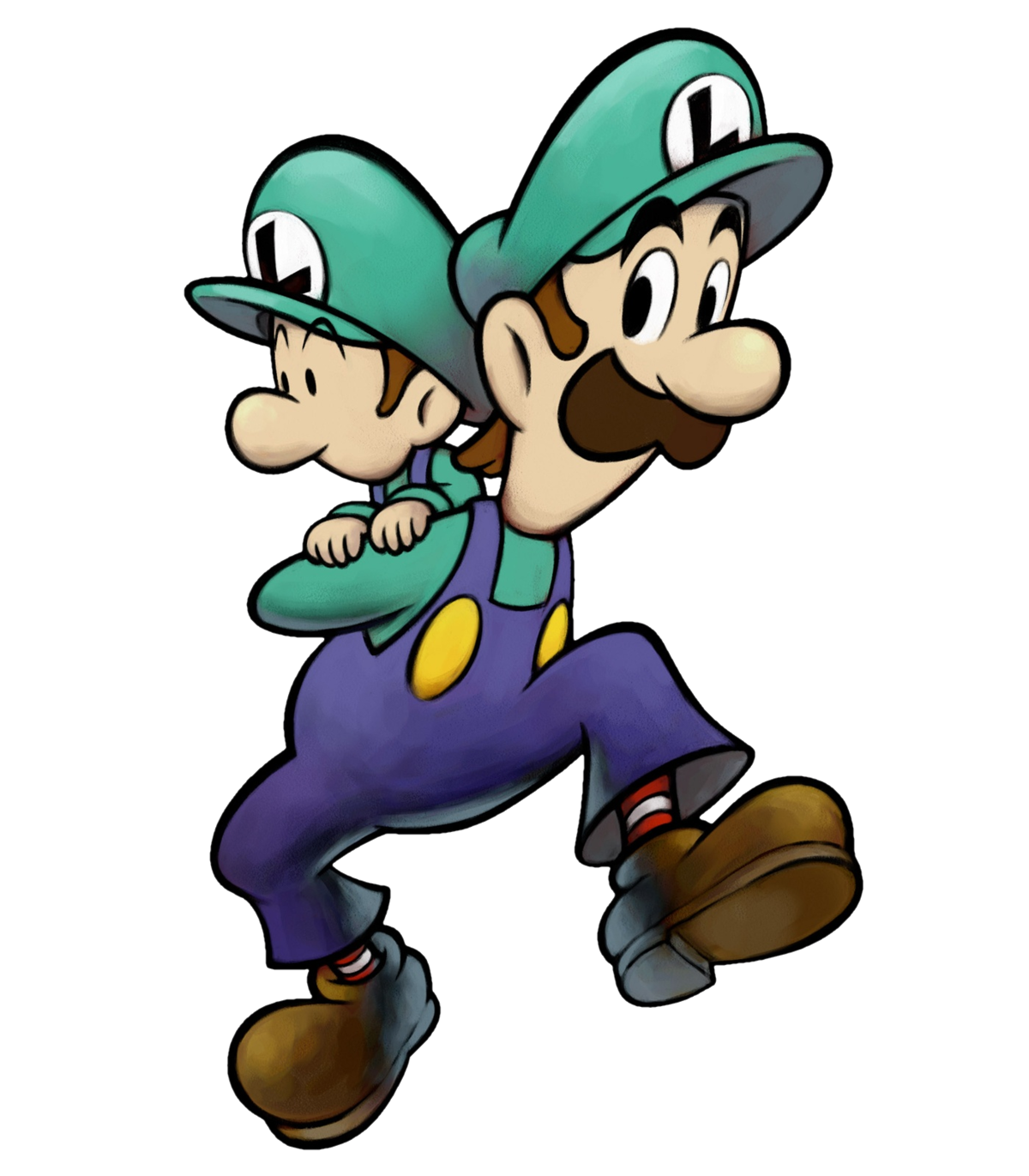 File:Luigi & Baby Luigi PiT.png - Super Mario Wiki, the Mario encyclopedia