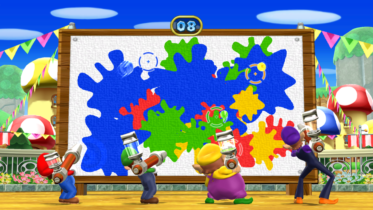 Flinger Painting - Super Mario Wiki, the Mario encyclopedia