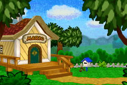 Mario Bros. House - Super Mario Wiki, the Mario encyclopedia