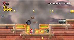 Giant Cannonball - Super Mario Wiki, the Mario encyclopedia