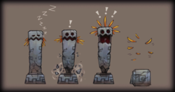Screaming Pillar - Super Mario Wiki, the Mario encyclopedia