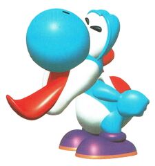 Gallery:Light-Blue Yoshi - Super Mario Wiki, the Mario encyclopedia