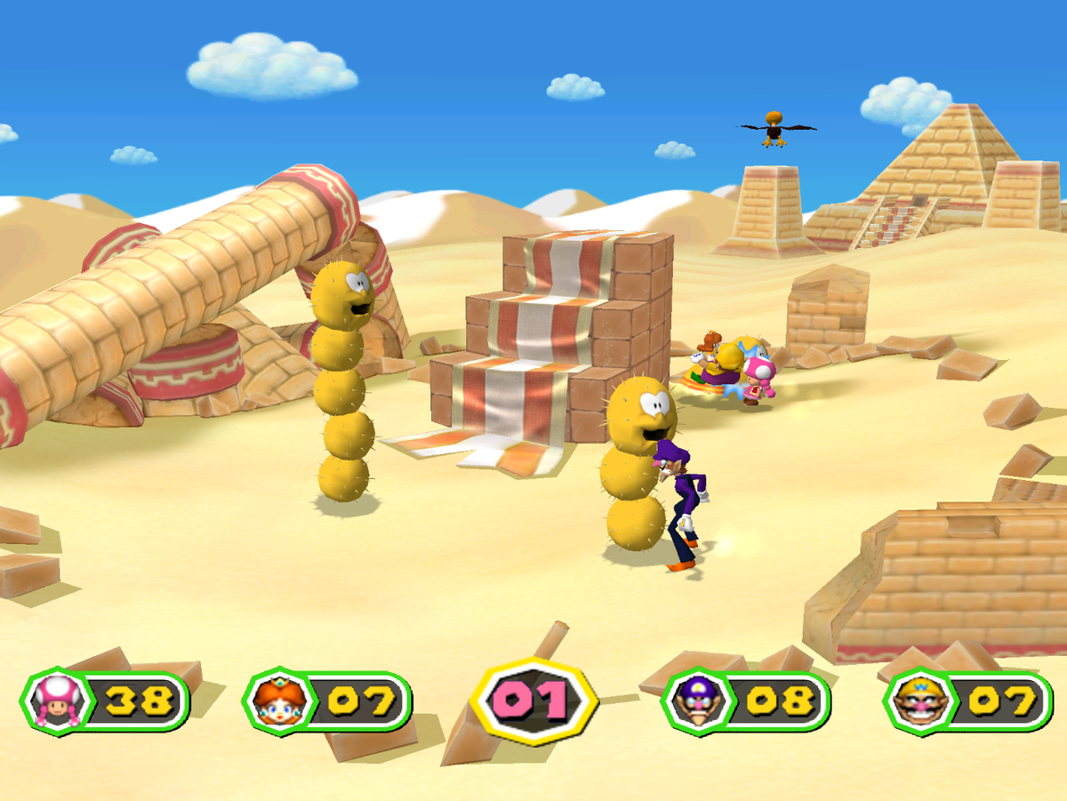 Pokey Punch-out - Super Mario Wiki, the Mario encyclopedia