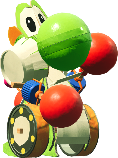 File:YCW Robo Yoshi.png - Super Mario Wiki, the Mario encyclopedia