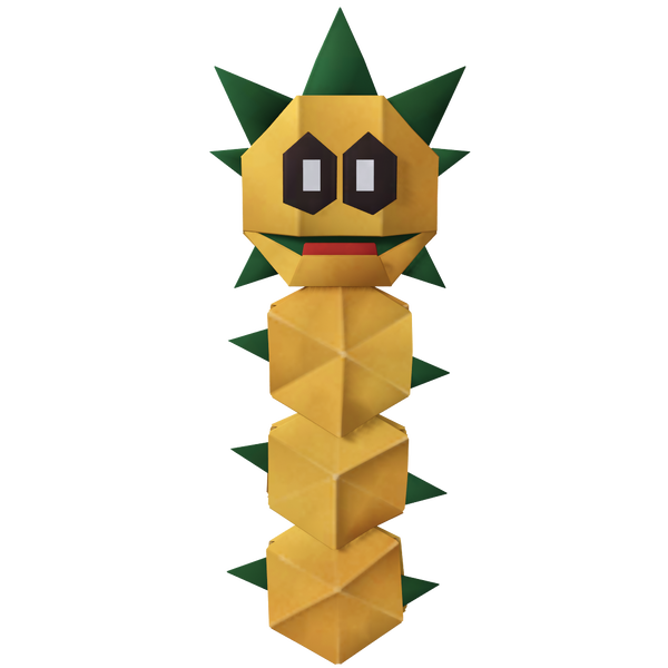 File:PMTOK Pokey Render.png - Super Mario Wiki, the Mario encyclopedia