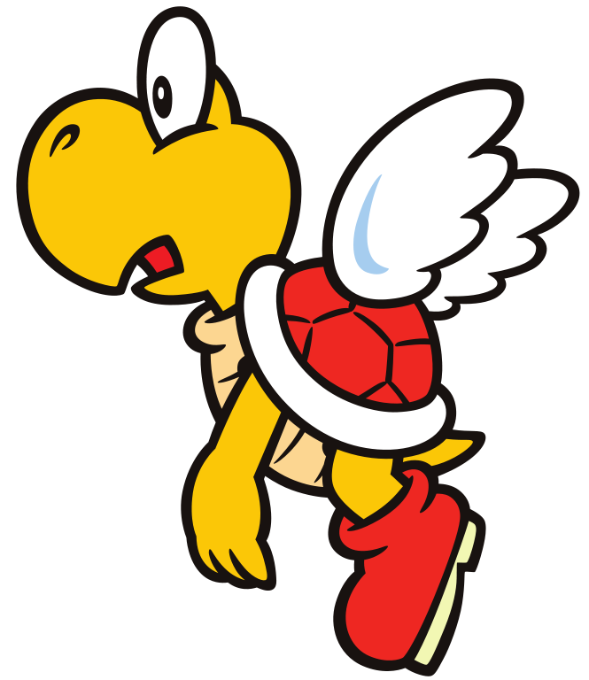 File:Paratroopa vector art.svg - Super Mario Wiki, the Mario encyclopedia