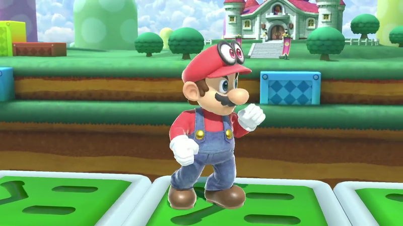 File:Mario and Cappy SSBU.png - Super Mario Wiki, the Mario encyclopedia
