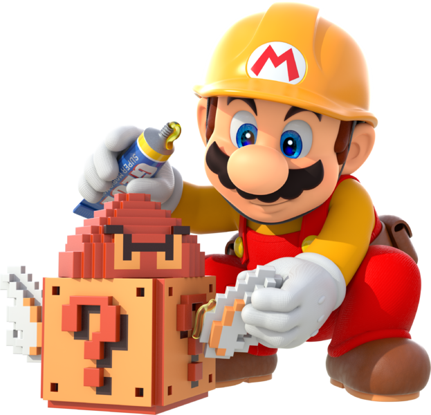 File:Super Mario Maker - Mario Artwork 01 v2.png - Super Mario Wiki ...