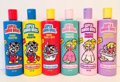 Presenting Mario and the Princess in Bubble Baths and Shampoos - Super ...