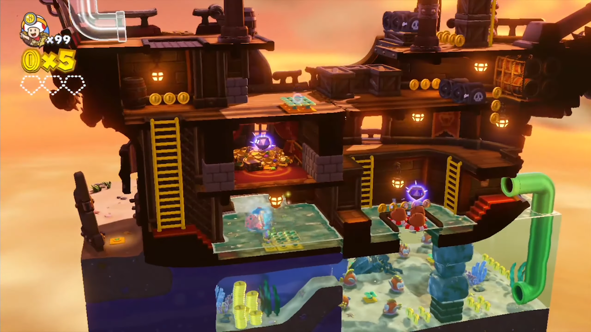 Goomba Galleon - Super Mario Wiki, the Mario encyclopedia