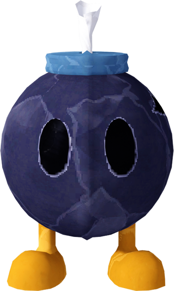 File:PMTOK PaperMachoBob-omb Render.png - Super Mario Wiki, the Mario ...